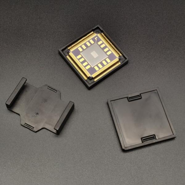 ABS Single QFP Waffle Pack Tray 5.5mm Thickness High Quality