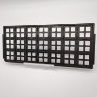 China Anti-Corrosive Black JEDEC Tray 322.6x135.9mm for Nano Sensors with 21 Cavities and 10⁴-10¹¹Ω Resistance for sale