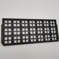 China Anti-Corrosive Black JEDEC Tray 322.6x135.9mm for Nano Sensors with 21 Cavities and 10⁴-10¹¹Ω Resistance for sale