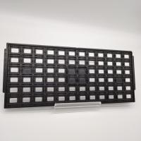 China Custom JEDEC Matrix Trays for FBGA IC Loading - 322.6x135.9mm Size, 54 Cavity Capacity, ESD & RoHS Compliant for sale