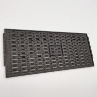 China High Temperature JEDEC Tray HN1809 IC Packaging 322.6x135.9mm with 132 Cavity Capacity for sale