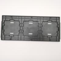 China JEDEC Standard ESD Component Tray HIPS Material 7.62mm/12.19mm Thickness for IC Chip Protection for sale