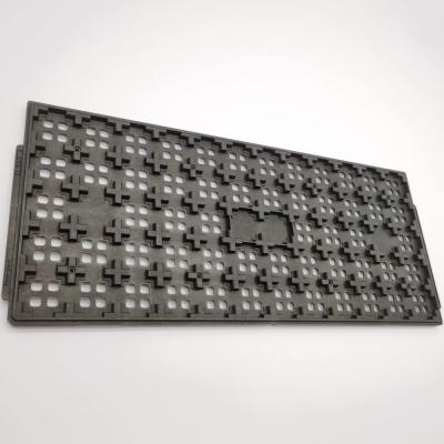 China ROHS Black ESD Jedec Tray High Temperature Resistant For LGA IC Chips for sale