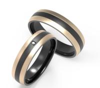 China Sleek Matte Black Titanium Ring 8mm Width Round Mens Titanium Black Ring for sale