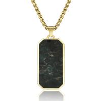 Quality Rectangle Men's Forged Carton Fiber Pendant Stainless Steel Plated Cross 14k for sale