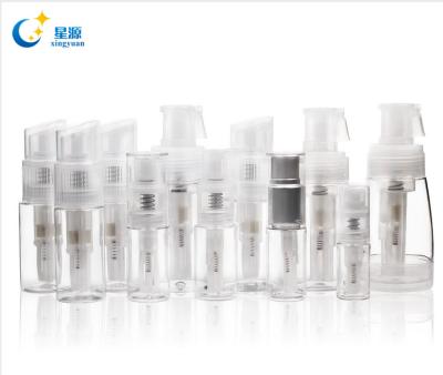 China plastic powder spray Talcum pump bottle for sale