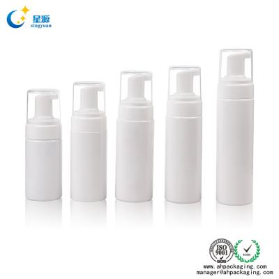 China 100ml 120ml 150ml 200ml Cosmetic Plastic Soap Foam Pump Bottle For Cleanser And Mousse With Factory Price for sale