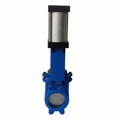China BKVALVE PNEUMATIC STAINLESS STEEL SS304 SS316 KNIFE GATE VALVE for sale