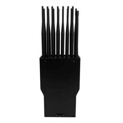 China Mobile Phone Signal Handheld 5G JAMMER Mobile phone Jammer Wifi Jammer GPS Lojack jammer 3.0 Hours Battery 16000mAh for sale