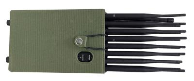 China Mobile Phone Signal Handheld 5G JAMMER Mobile phone Jammer Wifi Jammer GPS Lojack jammer 3.0 Hours Battery 16000mAh for sale
