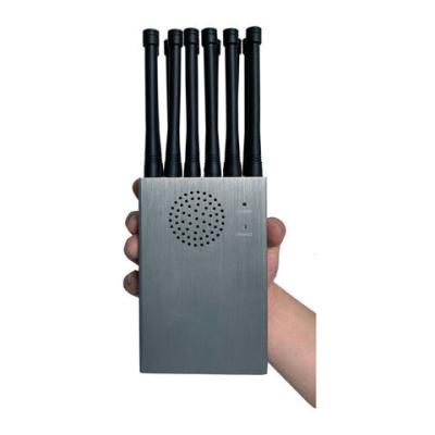 China Mobile Phone  Signal jammer 12.0W 5G Phone Jammer Temperature Lower than 40℃ Work 4.0 Hours,12000mAH Battery for sale