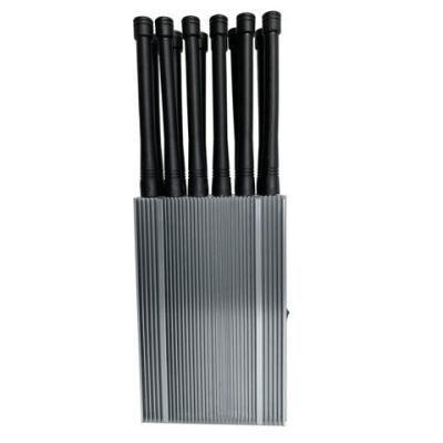 China Mobile Phone  Signal jammer 12.0W 5G Phone Jammer Temperature Lower than 40℃ Work 4.0 Hours,12000mAH Battery for sale