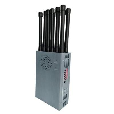 China Mobile Phone  Signal jammer 12.0W 5G Phone Jammer Temperature Lower than 40℃ Work 4.0 Hours,12000mAH Battery for sale