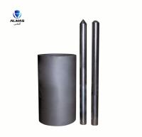 China High Purity Graphite Casting Crucible and Stopper for VC500 2000°C for sale