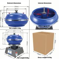 China Vibratory Polishing Machine 50L for Jewelry Finishing High Efficiency Deburring for sale