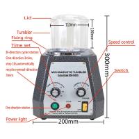 China Magnetic Polishing Machine 5L Capacity 220V for Jewelry Finishing for sale