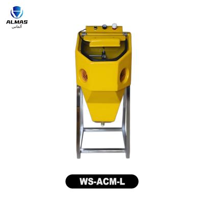China WS.ACM.L Model 750W Sand Blasting Machine for Jewelry Finishing with 500*600*1200MM Size for sale
