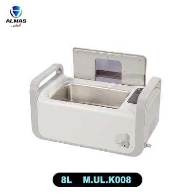 China M.UL.K008 Model Ultrasonic Cleaner with 410W Power 8L Capacity and 35KZ Ultrasonic Frequency for sale