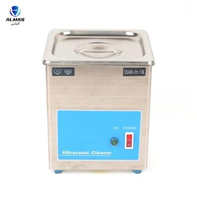 China Small Stainless Steel Ultrasonic Cleaner with Sealed Lid for Jewelry Cleaning for sale
