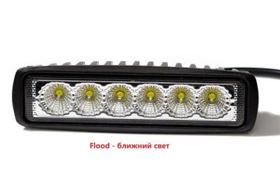 Cina Lampadina nera dell'automobile della lega di alluminio 18W DRL LED in vendita