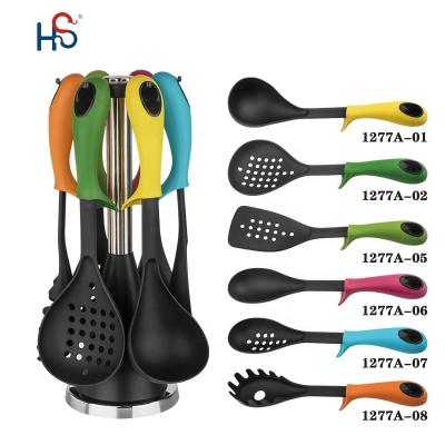 China ISO9001/BSCI Certificado TPR Manuseio utensílios de cozinha de silicone Kit de ferramentas de acessórios de cozinha à venda
