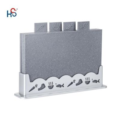 Cina Trasforma la tua cucina con il nostro normale set di tavole da taglio a 4 colori dimensione 30x20cm in vendita