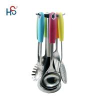 China 6-Piece Coloured Cookware Set for Classical Cooking Tools in Carousel Kitchen Utensils for sale
