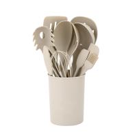Quality 12 Pcs Kitchenware Cocina Cookware Utensil Set with Wooden Handles and ISO9001 for sale