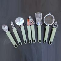 China ABS Handle Fruit Vegetable Tools Kitchen Accessories Cookware Sets for sale