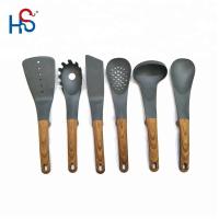 China Stocked Cooking Tool Sets Home Easy Clean Kitchenware Set Kitchen Plastic Utensils for sale