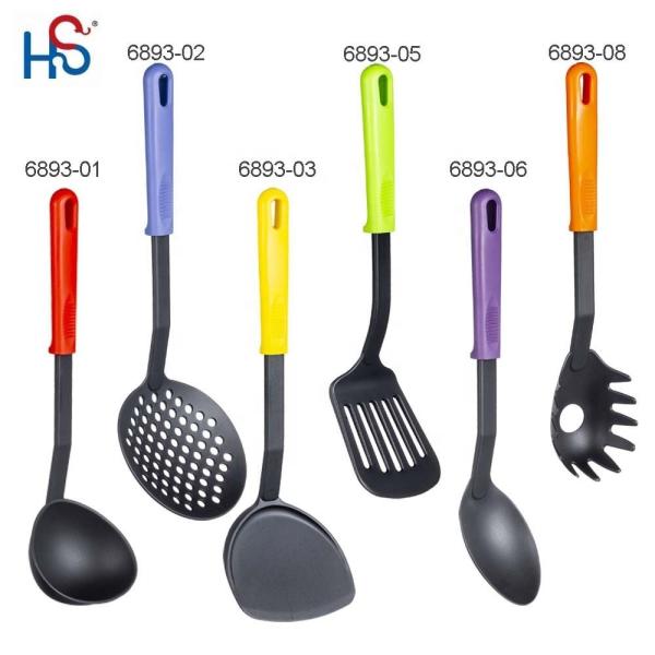 Quality Sustainable Nylon Cooking Utensils Set for Nonstick Home Kitchen Cookware in Any for sale