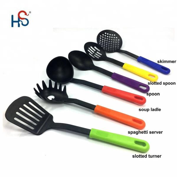 Quality Sustainable Nylon Cooking Utensils Set for Nonstick Home Kitchen Cookware in Any for sale