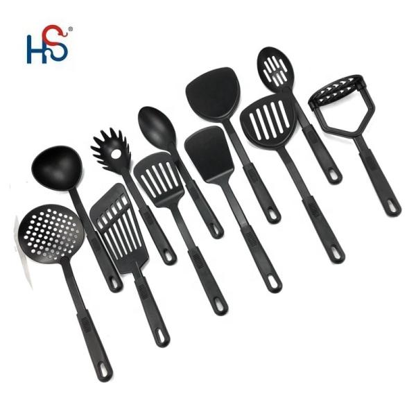 Quality Sustainable Nylon Cooking Utensils Set for Nonstick Home Kitchen Cookware in Any for sale