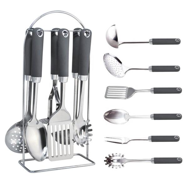 Quality Food Grade Level Kitchen Utensils Set Tool Utensils Mate Stainless Steel for sale