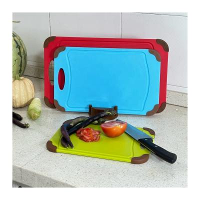 Cina Tavola di taglio per indici di plastica personalizzata Magic Cook Tavola di taglio in plastica a 3 pezzi Colore in vendita