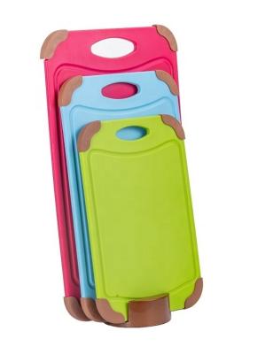 Cina Tavola di taglio per indici di plastica personalizzata Magic Cook Tavola di taglio in plastica a 3 pezzi Colore in vendita