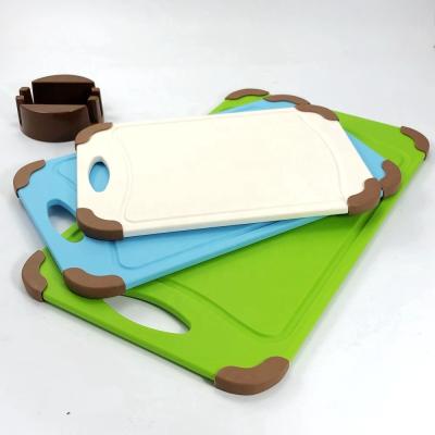 Cina Tavola di taglio per indici di plastica personalizzata Magic Cook Tavola di taglio in plastica a 3 pezzi Colore in vendita