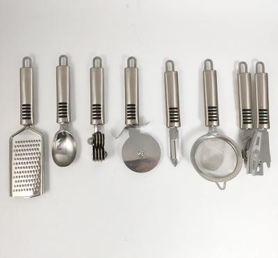 China Flexible Kitchen Tools Stainless Steel Kitchen Accessories Set for Vegetable Slicing for sale