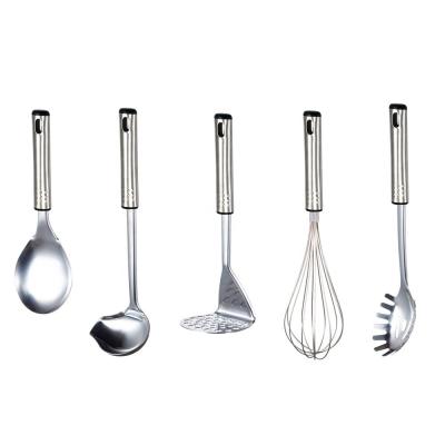 Cina S/S 201 Maniglia utensili in acciaio inossidabile De Cocina Kitchen Cooking Set utensili portautensili in vendita