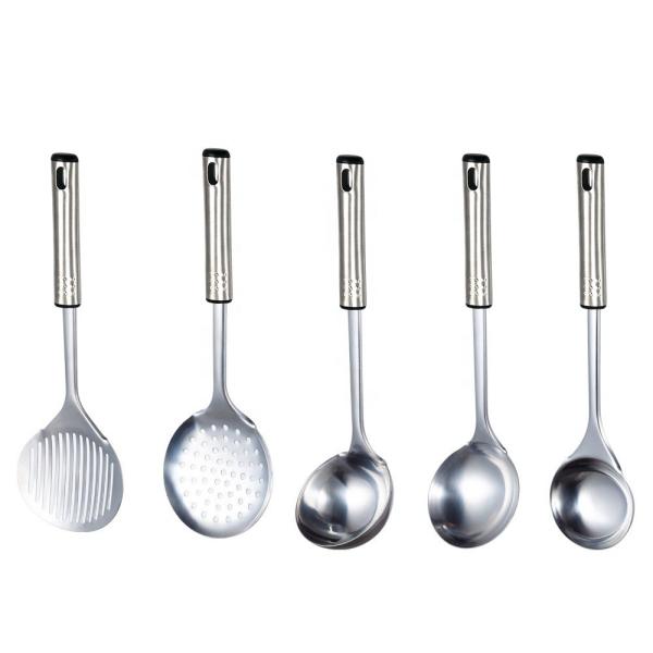 Quality S/S 201 Handle Stainless Steel Utensilios De Cocina Kitchen Cooking Set Utensil for sale