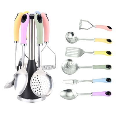 China Nordic Home Cooking Tools Set met Macaron kleur en TPR Materiaal Keuken Accessoires Te koop