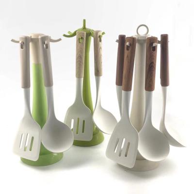 China 2pcs Set Turners/Soup Ladle utensílios de cozinha ferramentas de nylon resistentes ao calor para cozinhar à venda