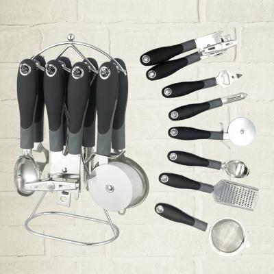 Cina Set di 8 pezzi di utensili da cucina in acciaio inossidabile utensili multifunzione per cucinare in vendita