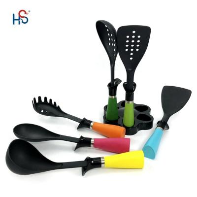 Cina Strumenti da cucina antiaderenti Set utensili in nylon da 7 pezzi per un'esperienza di cucina senza sforzo in vendita