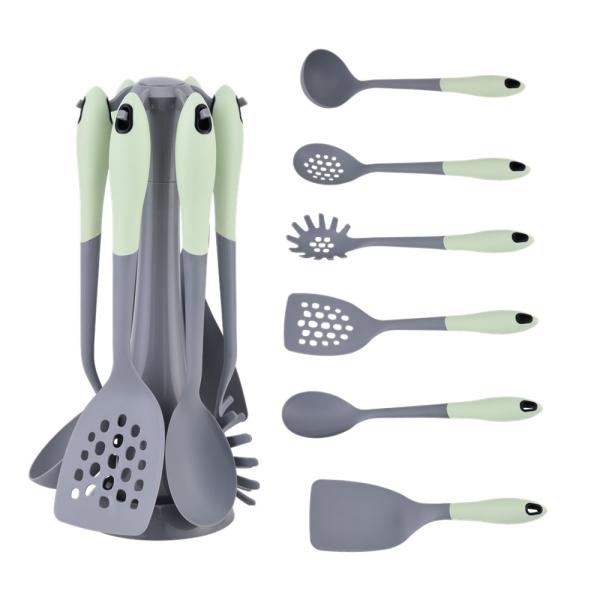 Quality Essential Kitchen Utensil Set Non-stick Cooking Tools for Silicone Cooking for sale