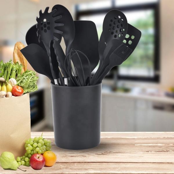 Quality Essential Kitchen Utensil Set Non-stick Cooking Tools for Silicone Cooking for sale