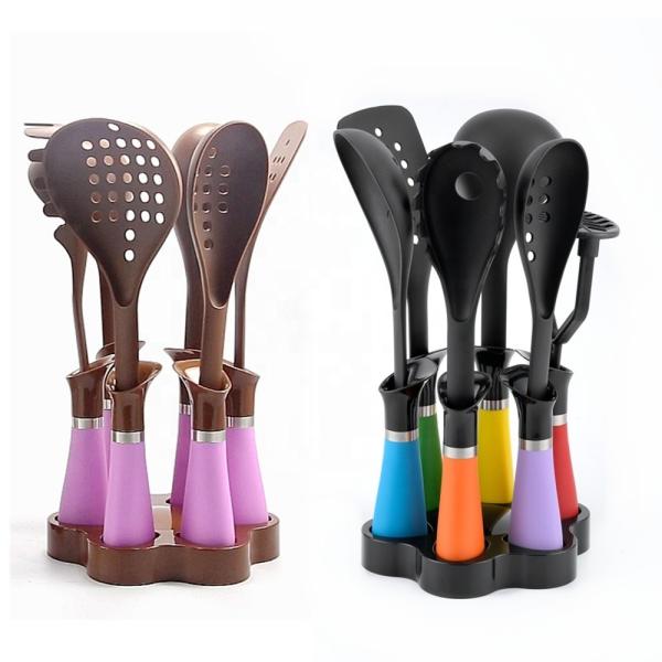 Quality Home Kitchen Nylon Kitchen Tool Set Non-stick Cookware Set with ISO9001 Attestation for sale