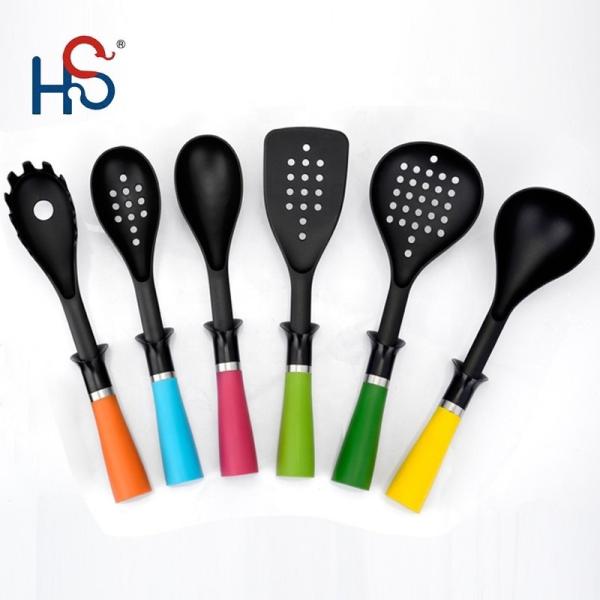 Quality Home Kitchen Nylon Kitchen Tool Set Non-stick Cookware Set with ISO9001 for sale