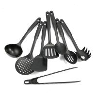 China 6pcs Nylon Kitchen Tools Set for Salad Spoon Production and Green Kitchen Table Tools for sale