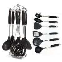 China Non-stick 7 Pcs Nylon Cooking Tools Set Solid and Durable for Eco-friendly Kitchen for sale
